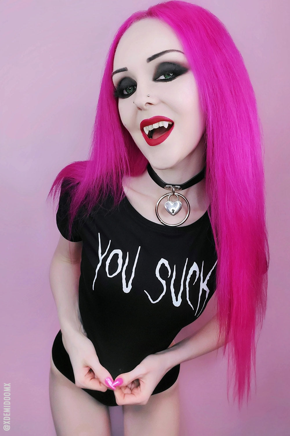 You Suck Crop Top Vampirefreaks