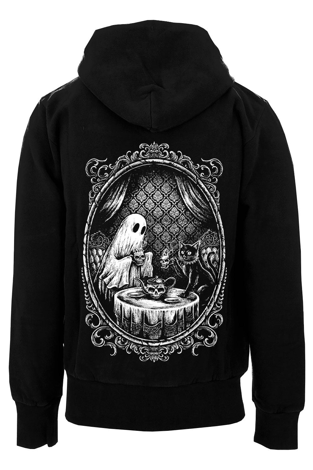 Ghostly Tea Time Hoodie – VampireFreaks