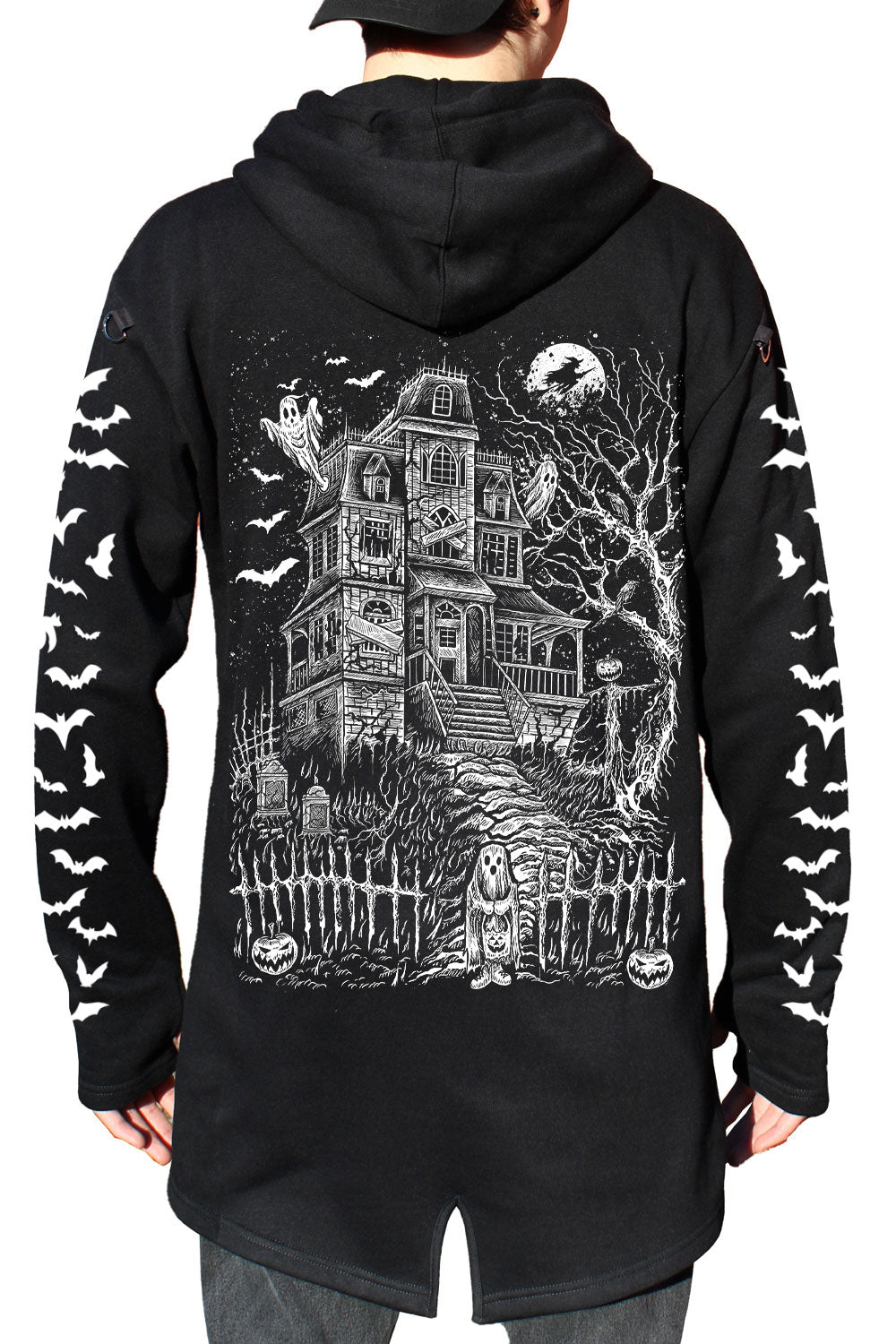 Haunted Mansion Ultramage Hoodie [Bat Sleeves] – VampireFreaks