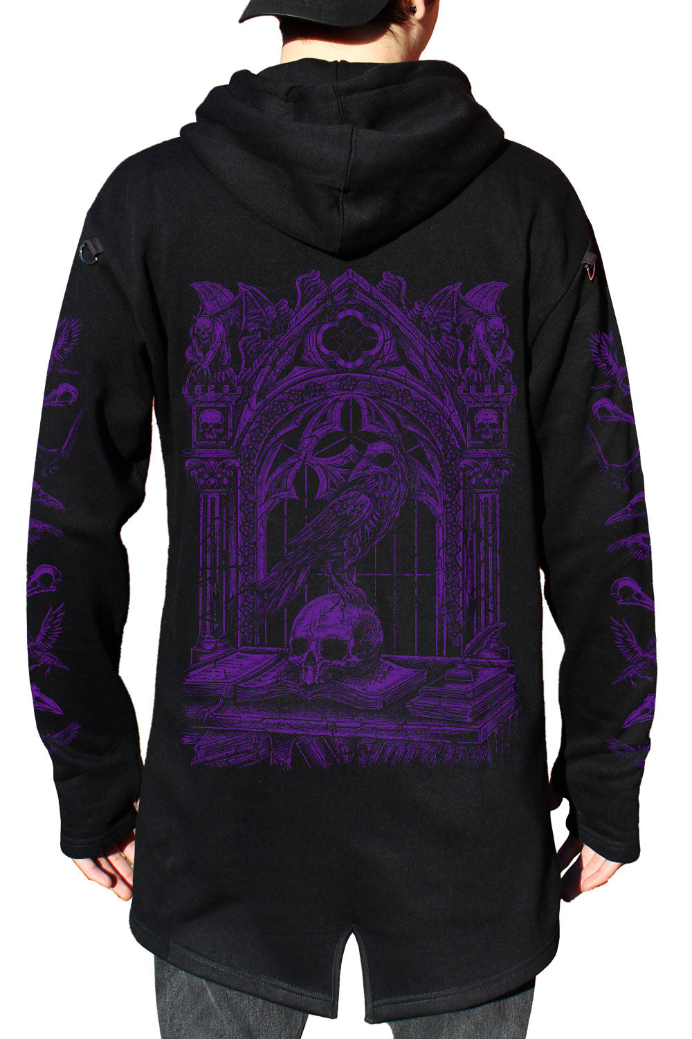 Quoth the Raven [LILA] Ultramage Hoodie – VampireFreaks