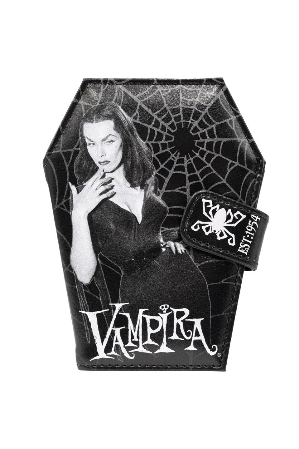 Vampira Cobweb Coffin Wallet – VampireFreaks