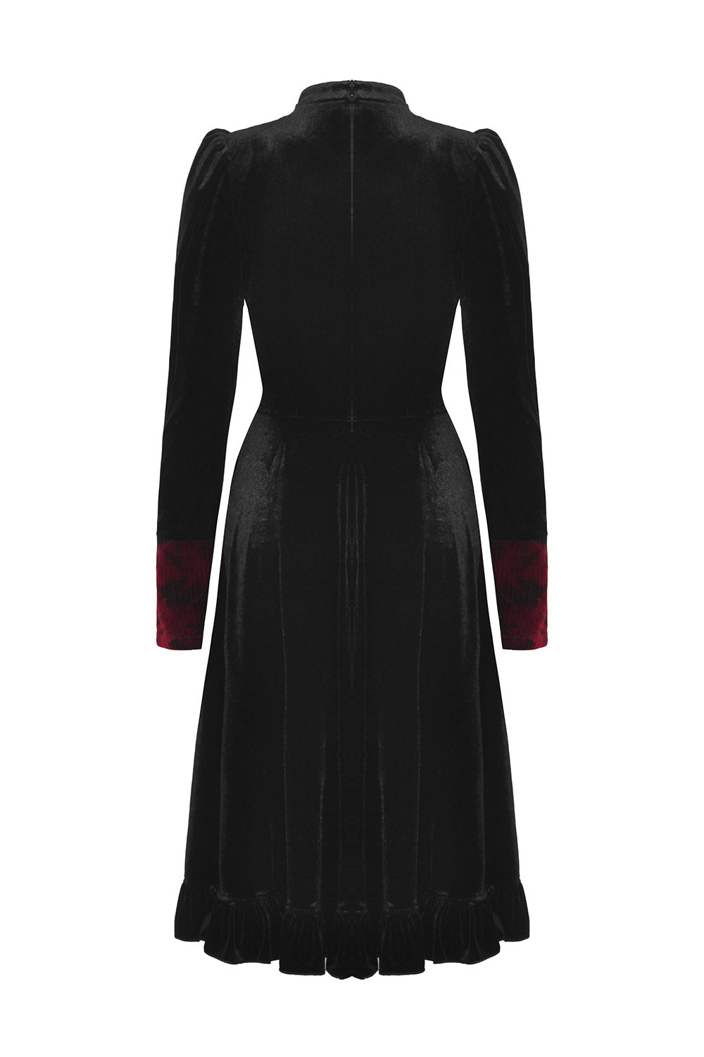 Scarlet Scars Velvet Midi Dress – VampireFreaks