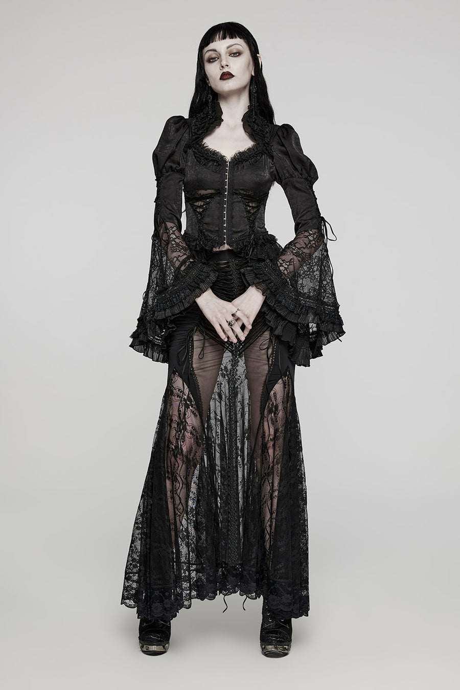 The Black Pearl Pirate Goth Top – VampireFreaks