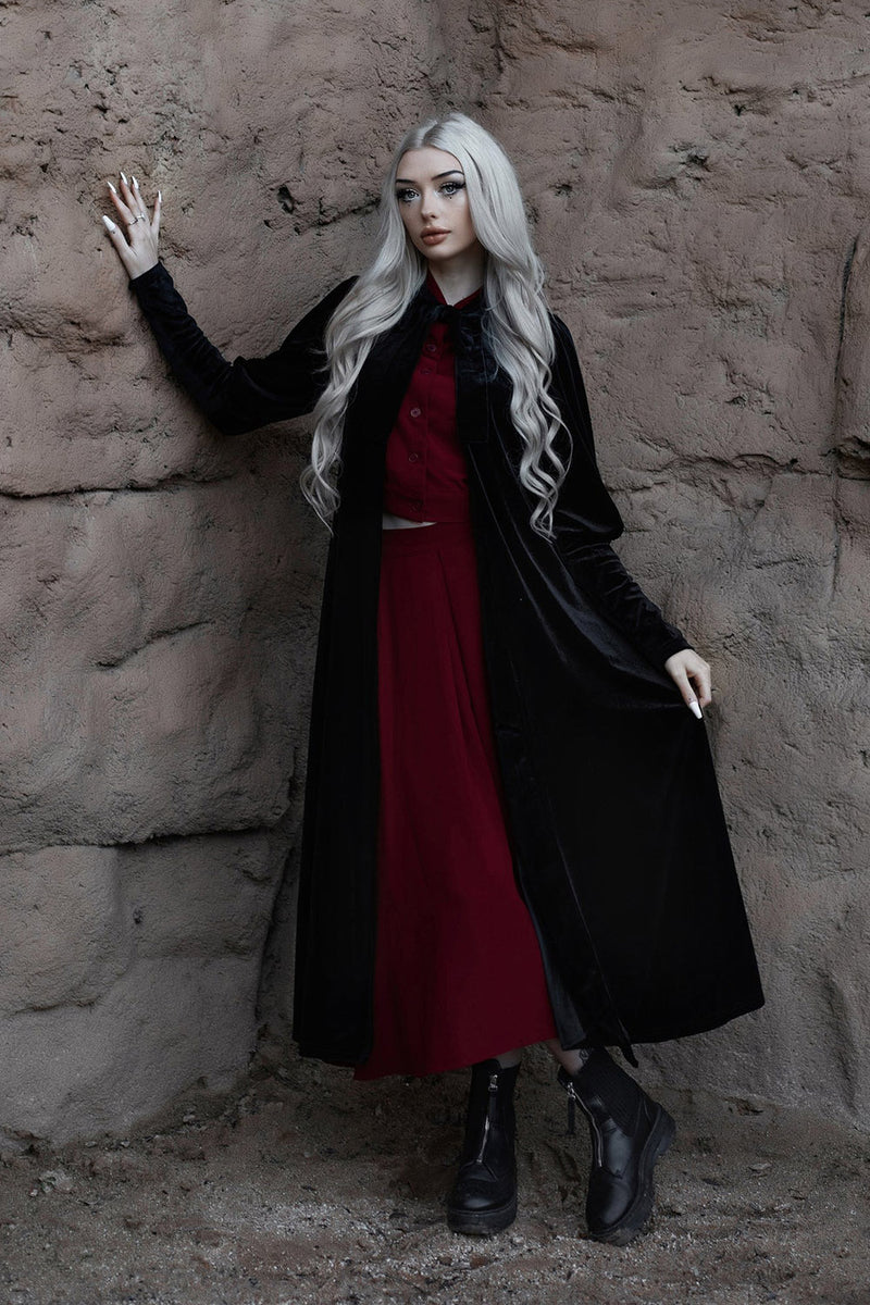 Morticia Duster [BLACK]#N#– VampireFreaks