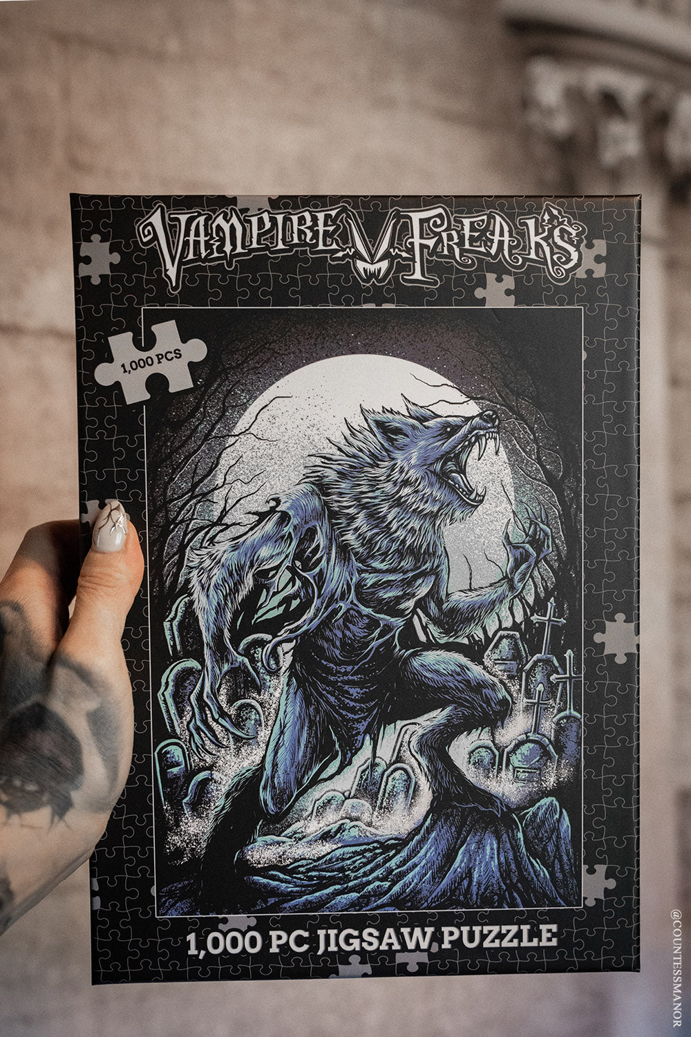 Blue Blood Werewolf Jigsaw Puzzle – VampireFreaks