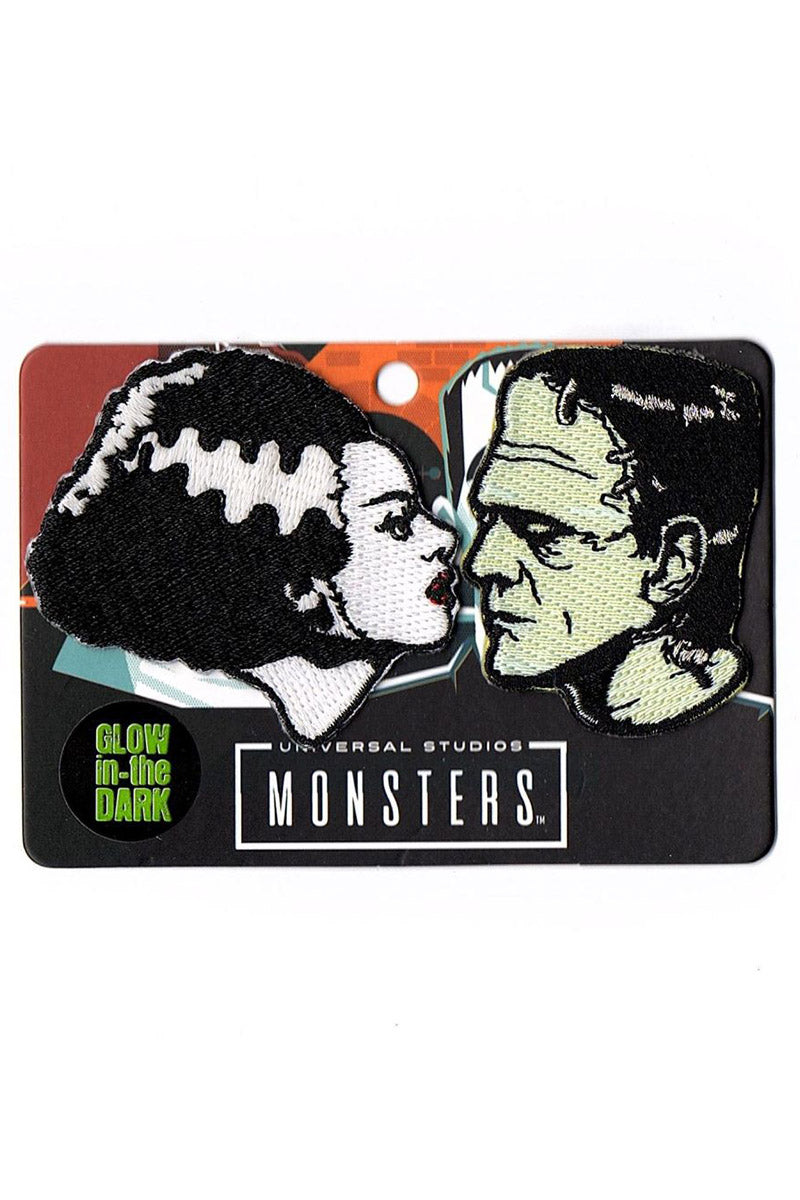 True Love's Dead Kiss Bride & Frank Patch Set [Glows in the Dark ...