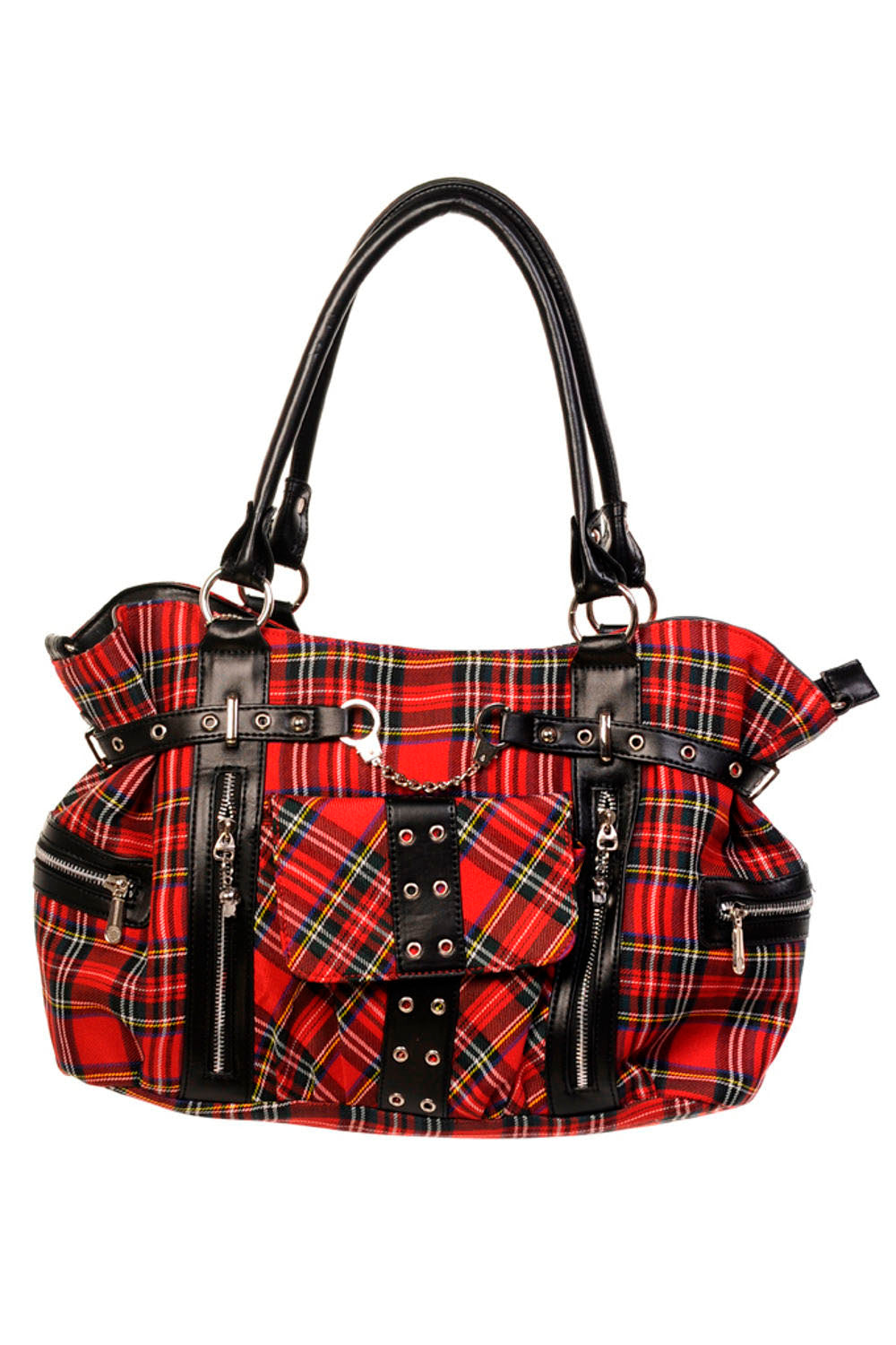 Rise Up Bag [RED PLAID] – VampireFreaks