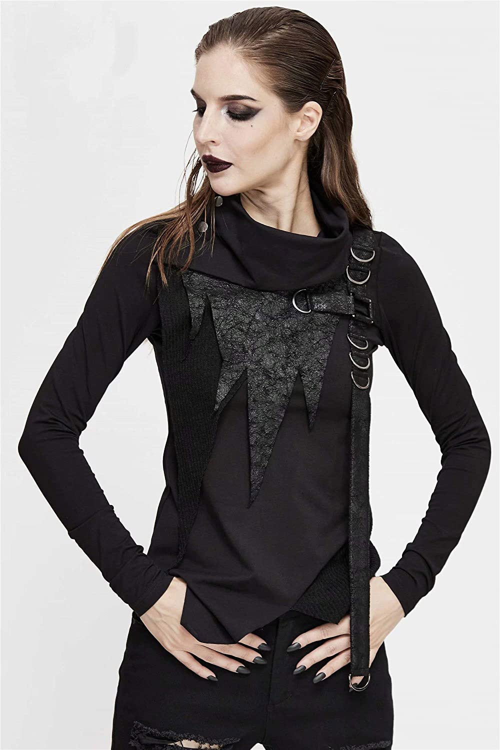 Midnight Mage Tattered Top – VampireFreaks