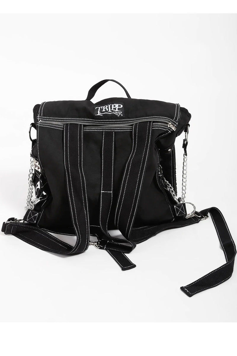 Tripp NYC Super Chain Backpack#N#– VampireFreaks
