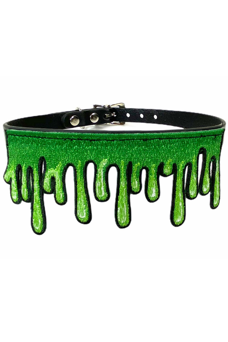 Zombie Slime Choker [Green] – VampireFreaks