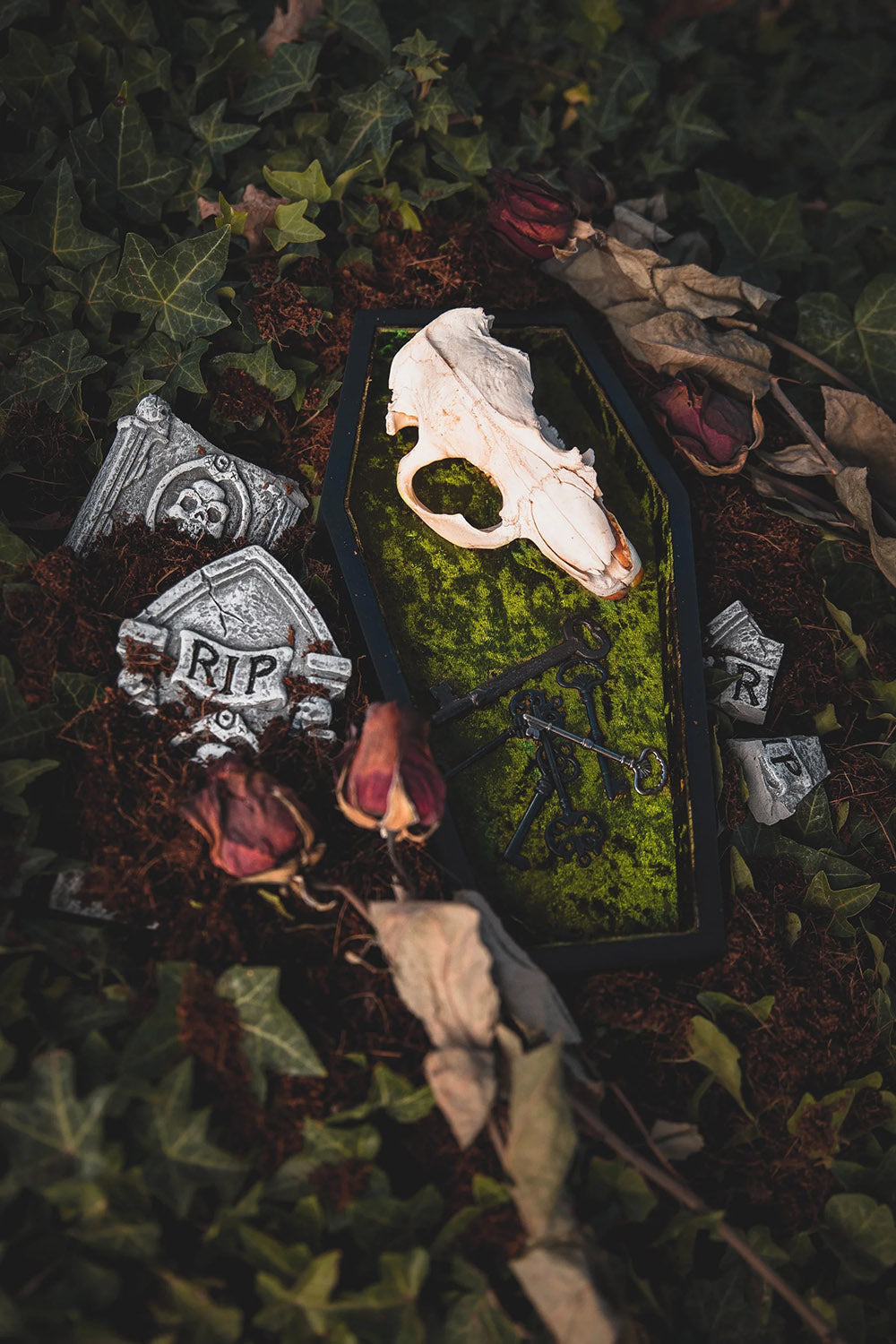 Velvet Coffin Trinket Box [GREEN] – VampireFreaks