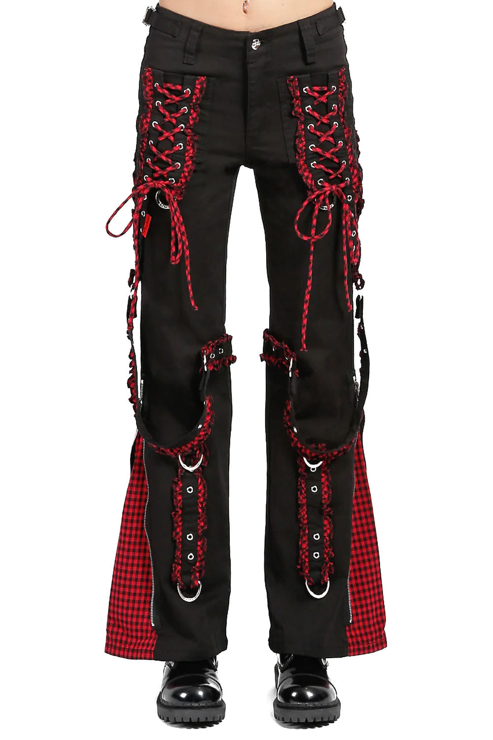 Tripp NYC Bo Peep Dark Street Pants [BLACK/RED] – VampireFreaks