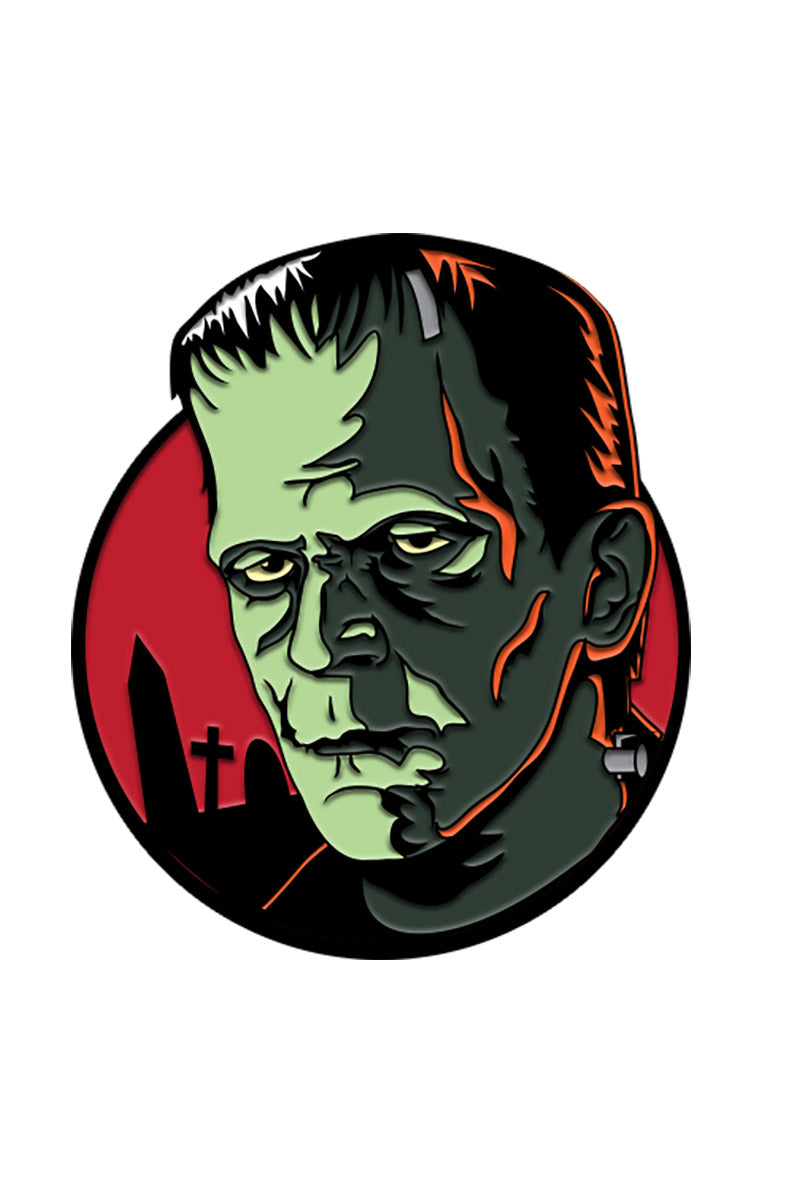 Universal Monster Classic Frankenstein Enamel Pin – VampireFreaks