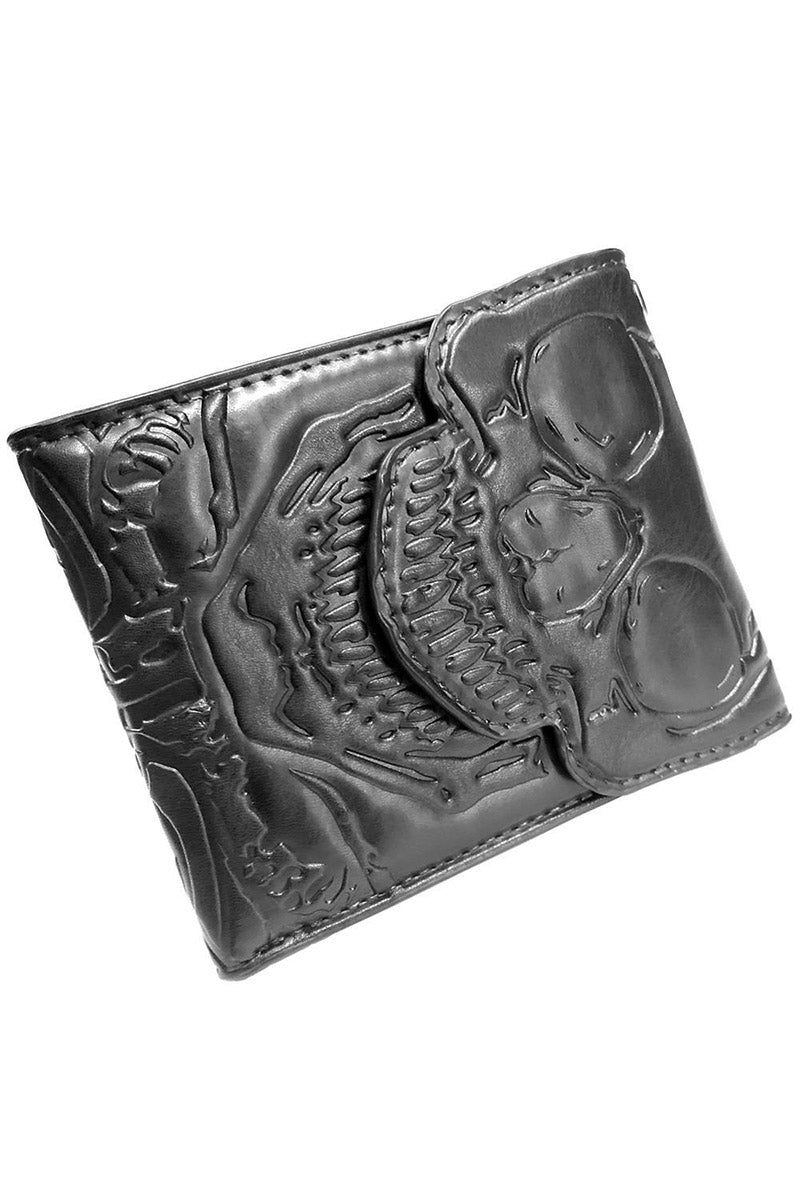 Skull Ribcage Bifold Wallet – VampireFreaks