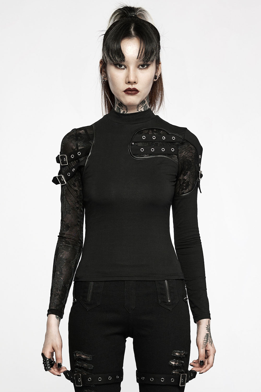 Replicant Mismatched Top – VampireFreaks