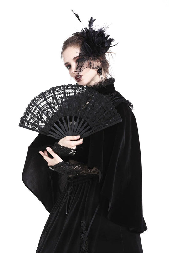 Lust for Lace Hand Fan – VampireFreaks