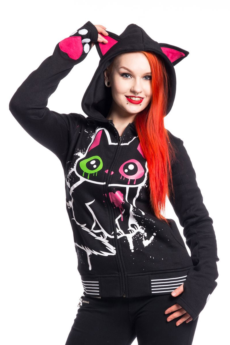 Kitty Mase Hoodie – VampireFreaks